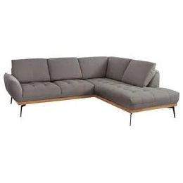 Guido Maria Kretschmer Home & Living Ecksofa GUIDO MARIA KRETSCHMER HOME & LIVING "Palic, L-Form" Sofas Gr. B/H/T: 241cm x 87cm x 206cm, Webstoff Premium, Ottomane rechts, beige (beige-denim)