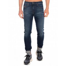 Diesel Slim-fit-Jeans Stretch Hose Dunkel Blau
