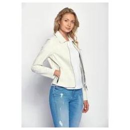 Lederjacke Maze "Noble" Gr. S, weiß Damen Jacken