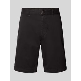 BOSS Orange Slim Fit Chinoshorts mit Gürtelschlaufen