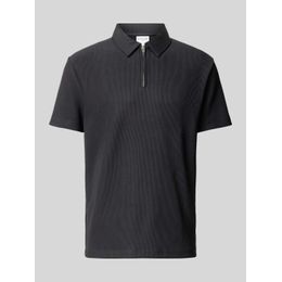 Selected Homme Relaxed Fit Poloshirt in Ripp-Optik
