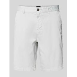 BOSS Orange Slim Fit Chinoshorts mit Gürtelschlaufen