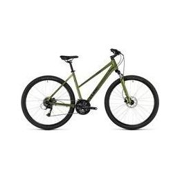 Cube Nature Crossrad Trapeze 28" shinymoss'n'black 46cm/XS