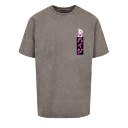 F4NT4STIC Shirt 'Heidi Dream Big Heroes of Childhood' Herren Gr&ouml;&szlig;e 4XL grau / hellgrau / petrol / pink / schwarz / wei&szlig;