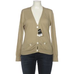 ALLUDE Damen Strickjacke, beige, Gr. 44