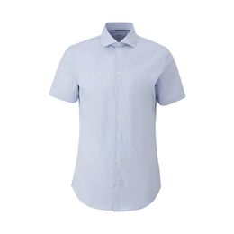 s.Oliver BLACK LABEL Button Up Shirt male Blue size 45
