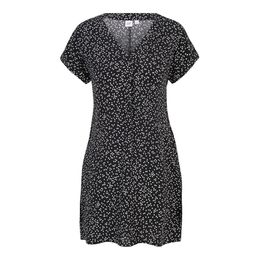 GAP Kleid Damen Größe 44 schwarz / weiß Winterkleid