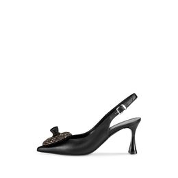 Nicowa Slingpumps 'FLONAWIA' Damen Gr&ouml;&szlig;e 40 gold / schwarz