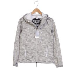 Superdry Damen Jacke, grau, Gr. 34