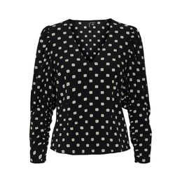 Véro Moda VERO MODA Bluse 'Gina' Damen Größe L schwarz / weiß