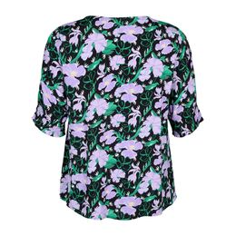 ZIZZI Bluse Damen Gr&ouml;&szlig;e XL/XXL mischfarben / schwarz