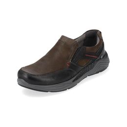 Hush Puppies Slipper Herren Gr&ouml;&szlig;e 43 dunkelbraun / schwarz