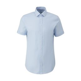 s.Oliver BLACK LABEL Button Up Shirt male Blue size 42