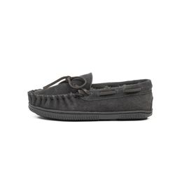 Minnetonka Flats 'Pile' boy Grey size 33