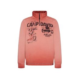 CAMP DAVID Sweatshirt 'The Craftsmen' male Red size XXL