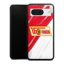 DeinDesign Handyhülle Offizielles Lizenzprodukt 1. FC Union Berlin Logo, Google Pixel 8 Silikon Hülle Premium Case Handy Schutzhülle, schwarz