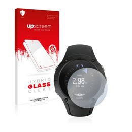 upscreen Displayschutzglas Panzerglasfolie für Suunto Spartan Trainer Wrist HR, Schutzglas Glasfolie klar, weiß