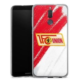 DeinDesign Handyhülle Offizielles Lizenzprodukt 1. FC Union Berlin Logo, Huawei Mate 10 lite Silikon Hülle Bumper Case Handy Schutzhülle, weiß