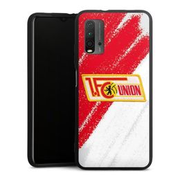 DeinDesign Handyhülle Offizielles Lizenzprodukt 1. FC Union Berlin Logo, Xiaomi Redmi 9T Silikon Hülle Premium Case Handy Schutzhülle, schwarz