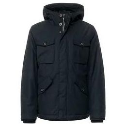 Parka Street One MEN Gr. XXL (56), schwarz (schwarz blau) Herren Jacken mit Brusttasche