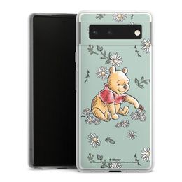 DeinDesign Handyhülle Winnie Puuh Disney Offizielles Lizenzprodukt Daisy and Bug Love, Google Pixel 6 Silikon Hülle Bumper Case Handy Schutzhülle