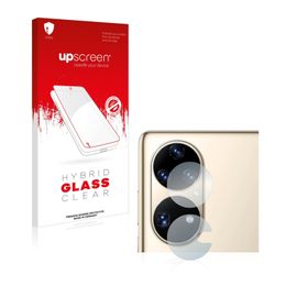 upscreen Displayschutzglas Schutzglas für Huawei P50 Pro (NUR Kameraschutz), Schutzfolie Display Schutz Glas Folie klar, weiß