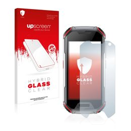 upscreen Displayschutzglas Schutzglas für Unihertz Atom XL, Schutzfolie Display Schutz Glas Folie klar, weiß