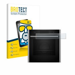 BROTECT Displayschutzglas Schutzglas für Neff B64FT33N0, Schutzfolie Display Schutz Glas Folie matt, weiß