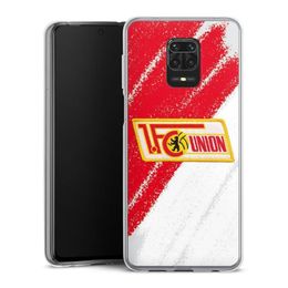 DeinDesign Handyhülle Offizielles Lizenzprodukt 1. FC Union Berlin Logo, Xiaomi Redmi Note 9s Silikon Hülle Bumper Case Handy Schutzhülle, weiß