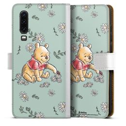 DeinDesign Handyhülle Winnie Puuh Disney Offizielles Lizenzprodukt Daisy and Bug Love, Huawei P30 Hülle Handy Flip Case Wallet Cover Handytasche Leder