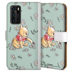 DeinDesign Handyhülle Winnie Puuh Disney Offizielles Lizenzprodukt Daisy and Bug Love, Huawei P40 Hülle Handy Flip Case Wallet Cover Handytasche Leder