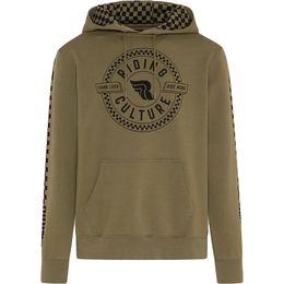 Riding Culture RC6012 Checkerboard Circle, Kapuzenpullover