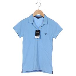 Gant Damen Poloshirt, blau, Gr. 34