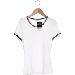 Calvin Klein Jeans Damen T-Shirt, weiß, Gr. 34