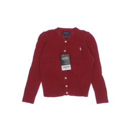 Polo Ralph Lauren Damen Strickjacke, rot, Gr. 116