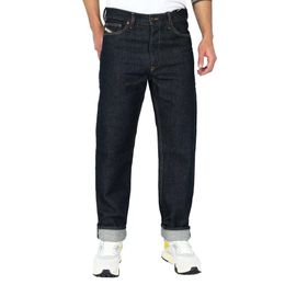 Diesel Straight-Jeans Relaxed Fit Rinsed Wash