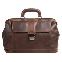 XZONE Reisetasche X-ZONE Gr. B/H/T: 38 cm x 26 cm x 15 cm onesize, braun (cognac) Taschen echt Leder