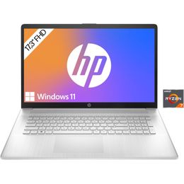 HP Business-Notebook "17" Laptop, Full HD IPS-Display, 16 GB RAM, Windows 11 Home" Notebooks 17-cp0271ng Gr. 16 GB RAM 512 GB SSD, silberfarben (natursilber) 17" Notebook Bestseller