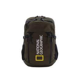 Cityrucksack National Geographic "Box Canyon" Gr. B: 35.00 cm, braun Rucksäcke mit gepolstertem Laptopfach