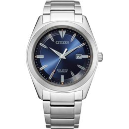 Titanuhr Citizen "Super Titanium, AW1640-83L" Armbanduhren silberfarben Herren Solaruhren Armbanduhr, Herrenuhr, Solar