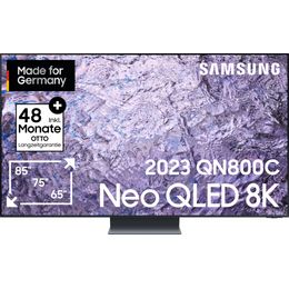 G (A bis G) Samsung LED-Fernseher Fernseher Neo Quantum HDR 8K Plus, Neural Quantum Prozessor 8K, Dolby Atmos&OTS+ schwarz (eh13 1hts) LED Fernseher