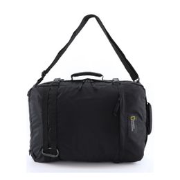 Cityrucksack National Geographic "Hybrid" Gr. B: 36 cm, schwarz Rucksäcke ideal zum Verreisen