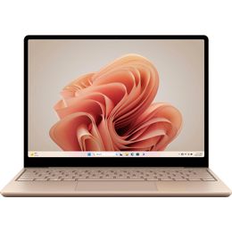 Microsoft Business-Notebook "Surface Laptop Go 3 Laptop, 16 GB RAM, Windows 11 Home" Notebooks Gr. 16 GB RAM 256 GB SSD, beige (sandstein) Surface