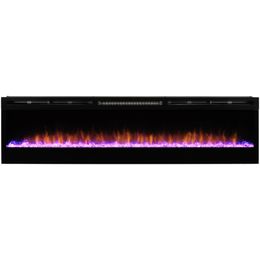 Elektrokamin Dimplex "Prism 74"" Elektrokaminöfen schwarz schwarz,mit Heizung, Fernbedienung, Optiflame Flammeneffekt