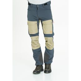 Softshellhose WHISTLER "BEINA M" Gr. M, US-Größen, grau (grau, beige) Herren Hosen aus atmungsaktivem Material