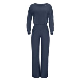 Jumpsuit WINSHAPE "JS101LSC" Gr. XL, Normalgrößen, grau (anthrazit) Damen Overalls Functional Comfort