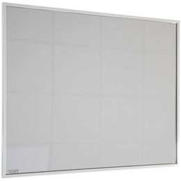 VASNER Infrarotheizung "Zipris S" Heizkörper GlasChrom, 500 W, 90x60 cm Gr. B/H/T: 90cm x 60cm x 2,5cm, 500 W, silberfarben (silberfarben/chromfarben)