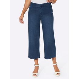 7/8-Jeans Inspirationen Gr. 42, Normalgrößen, blau (blue, stone, washed) Damen Jeans Ankle 7/8