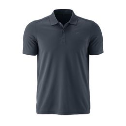 Radtrikot Gonso "Almas" Gr. L, blau (nachtblau), Herren, 100% Polyester, Trikots, Herren Fahrradtrikot kurzarm, elastisches und atmungsaktives Radshirt