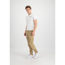 Cargohose Alpha Industries "ALPHA Men - Pants Airman Pant" Gr. 31, Normalgrößen, beige (sand) Herren Hosen Cargohosen